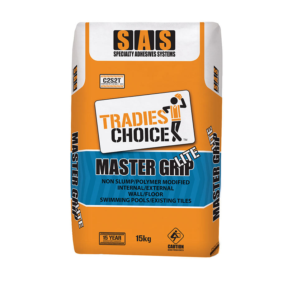 Tradies Choice Master Grip Lite 15kg — All Purpose Tile Centre