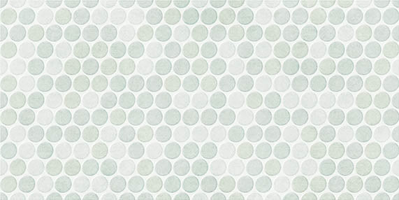 Folio Polka Spearmint Satin — All Purpose Tile Centre