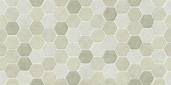 Folio Hexology Split Pea Satin — All Purpose Tile Centre